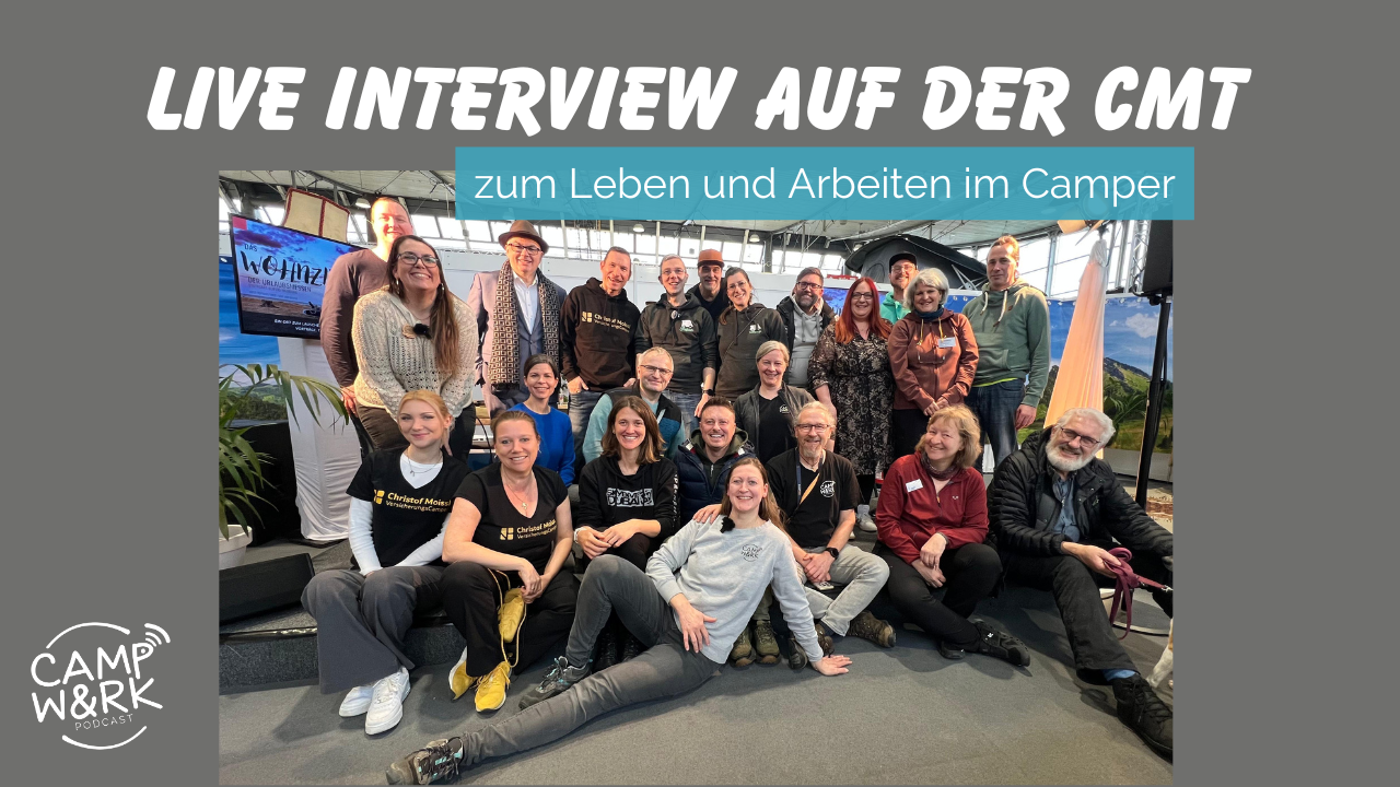 Arbeiten im Camper – Live-Interview auf der CMT Stuttgart - CAMP & WORK